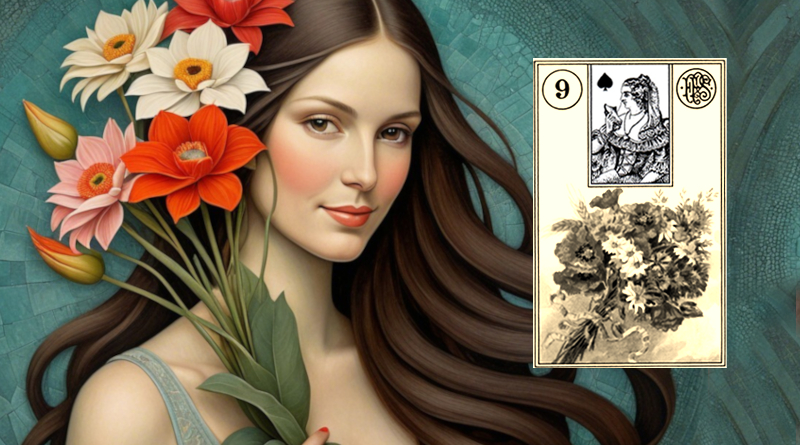 Lenormand Bouquet Daily Card Meaning One Card Reading