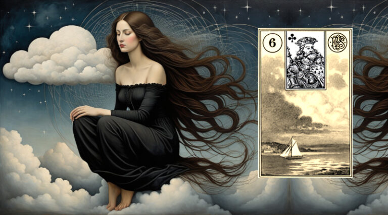 Daily Card: 6. Clouds - Lenormands.com