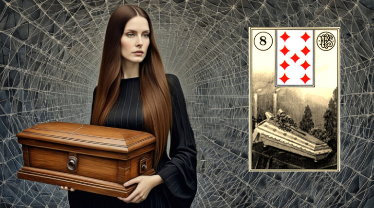Daily Card: 8. Coffin - Lenormands.com